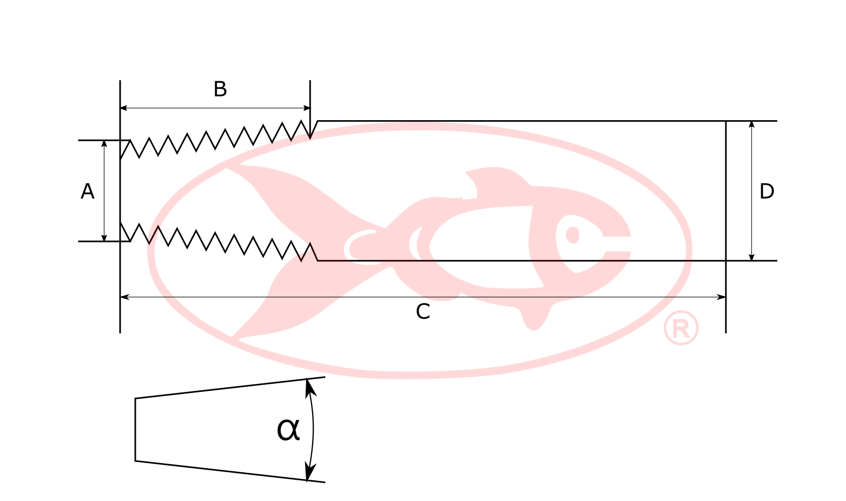 Taper Thread Mills with 60 Degree/55 Degree | CUAN YING CO.